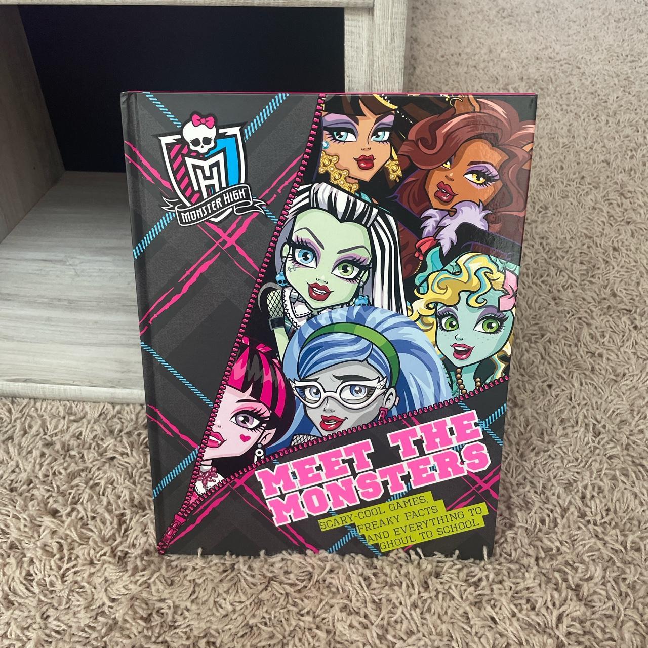 monster high activity book “meet the monsters” some... - Depop