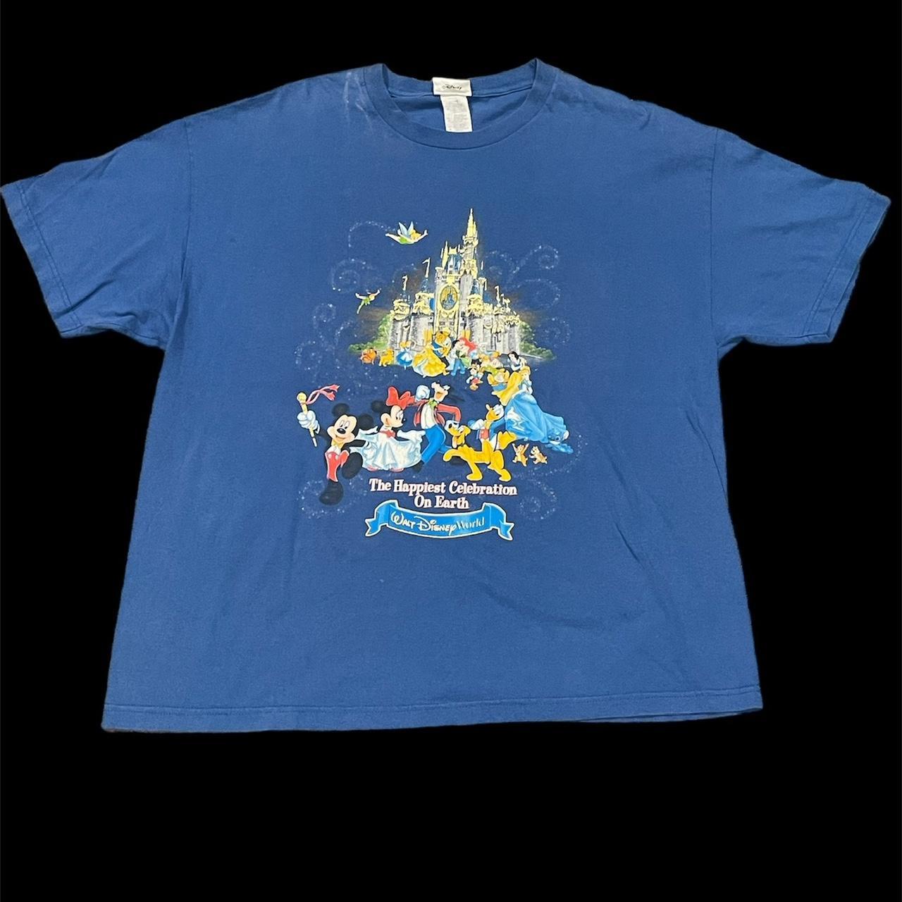 Vintage Disney World Shirt Men 2XL Happiest... - Depop