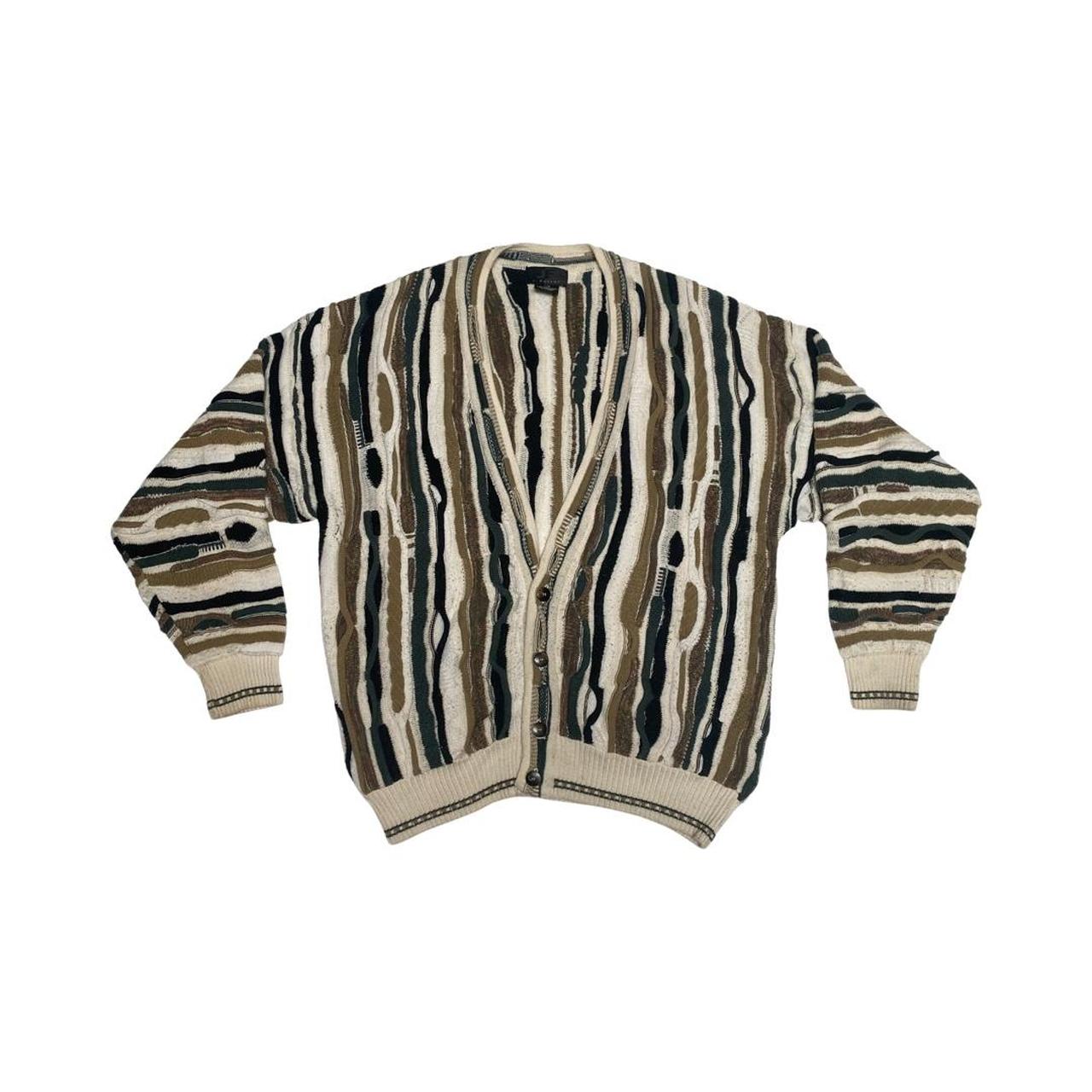 J. Ferrar Sweater/cardigan Pre loved #coogi... - Depop