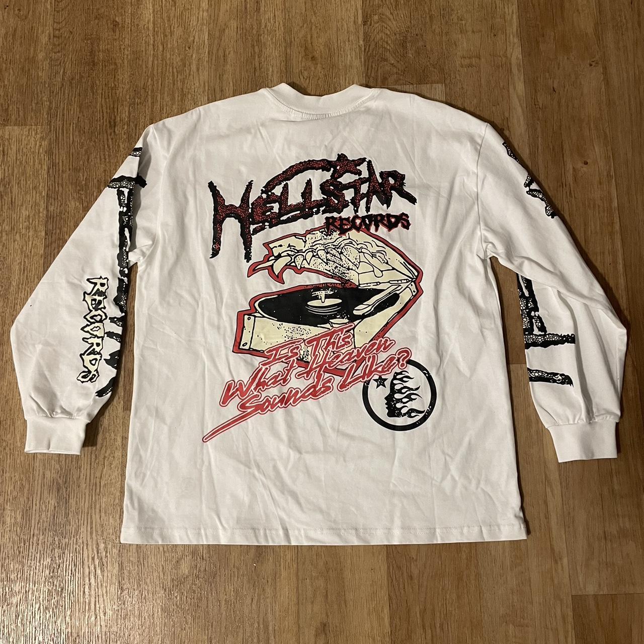 Hellstar records long sleeve Brand new with tags... - Depop
