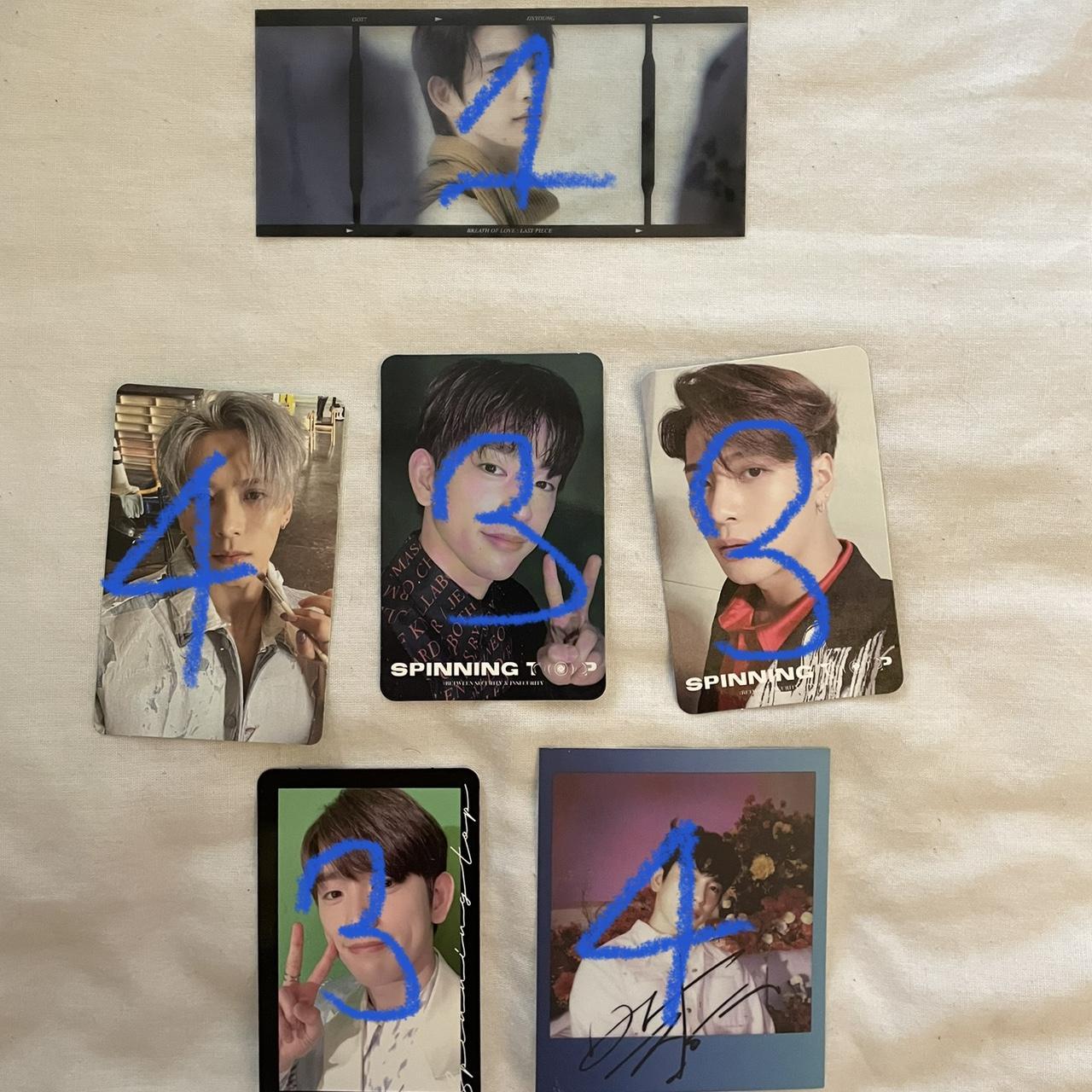 Selection of Got7 photocards. All are official,... - Depop