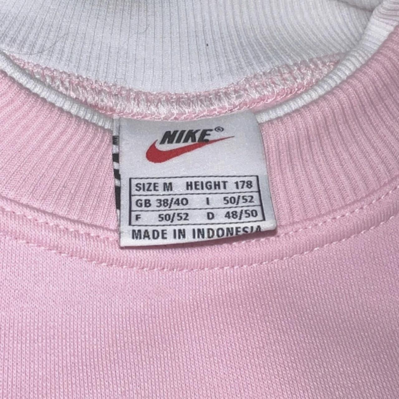 Nike unisex vintage spell out logo sweatshirt... - Depop