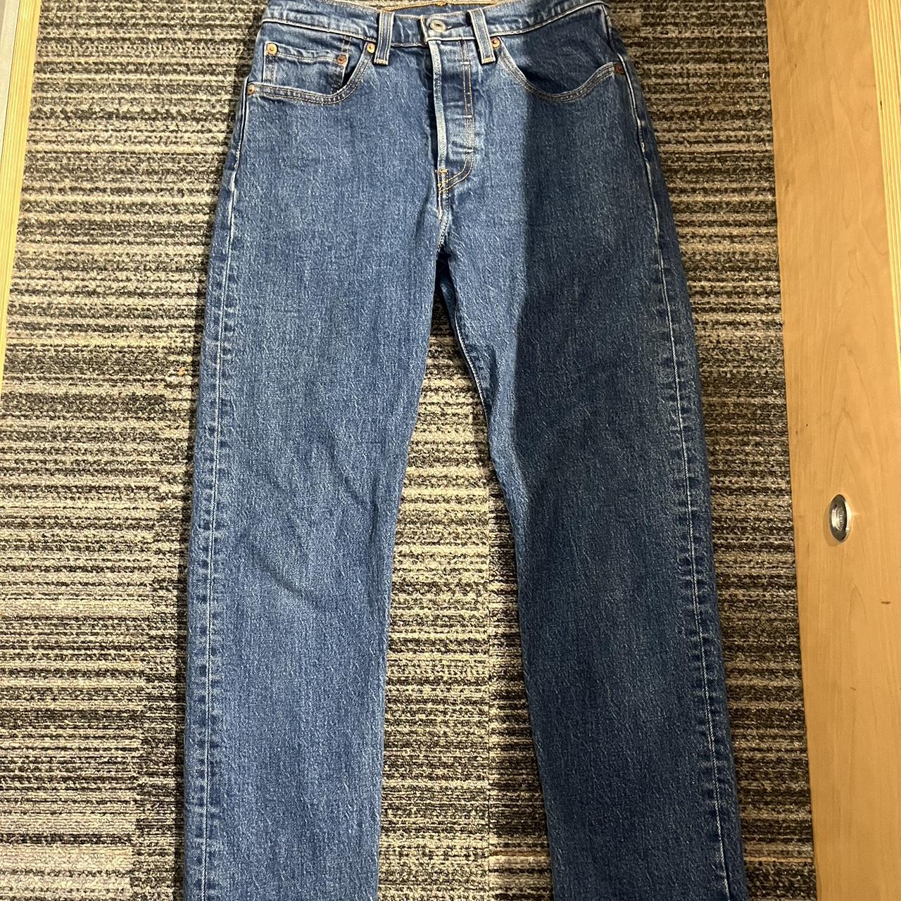 LEVIS 501. W26 L26. Only wore a handful of times.... - Depop