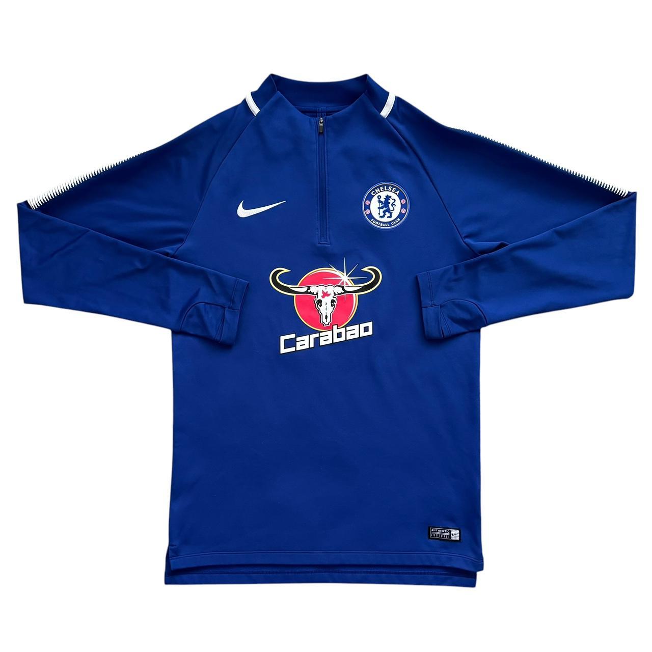 Mens Nike Chelsea Dri Fit Drill Top Size - Small... | Depop