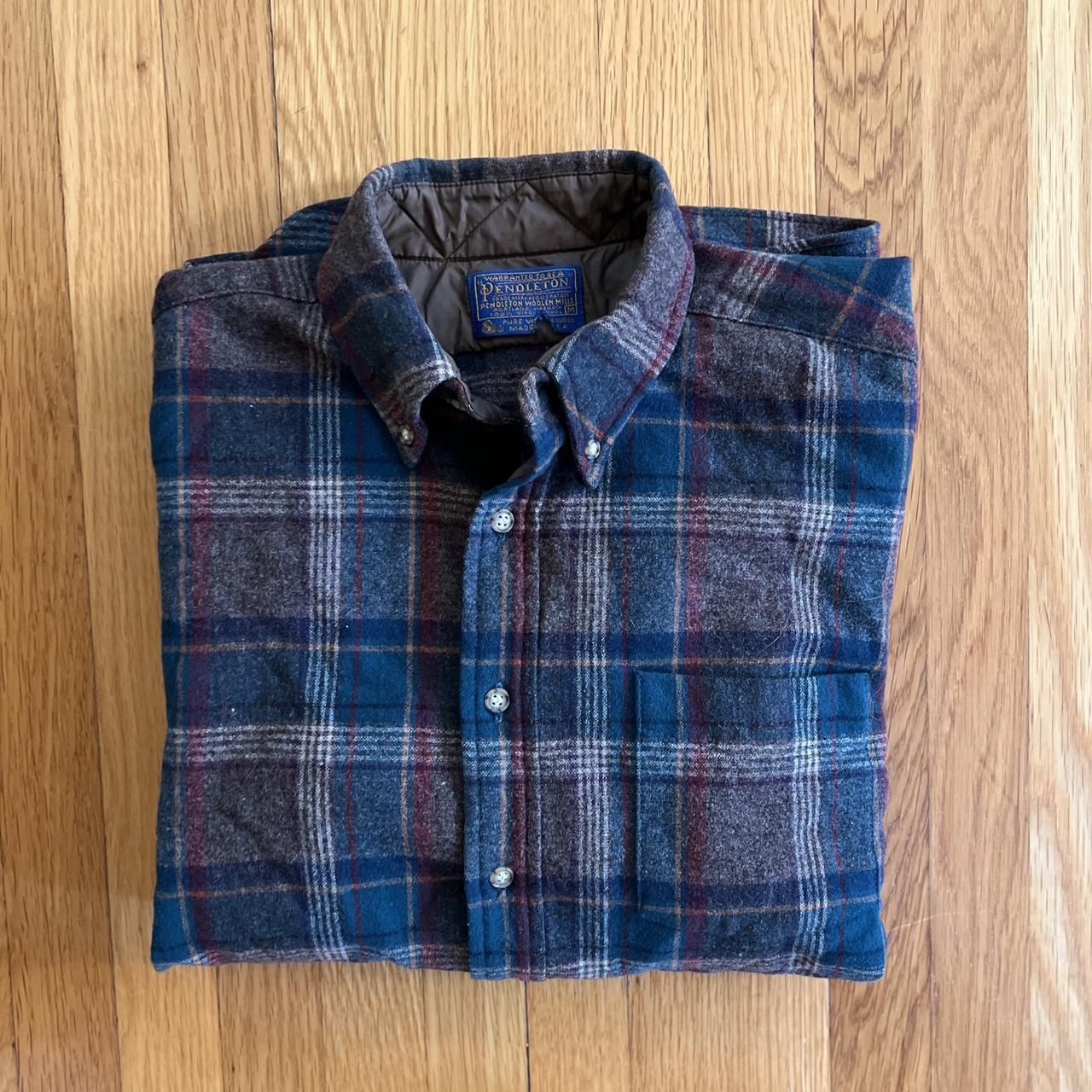 Pendleton Made in USA flannel #pendleton #vintage... - Depop