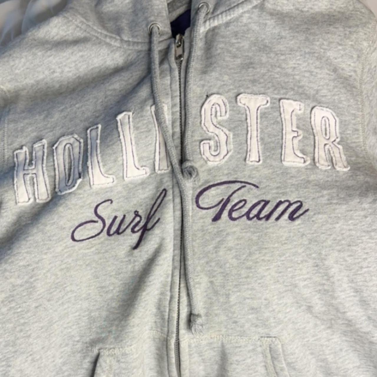 Y2K Hollister Surf Team Jacket🩶 💕Worn Once💕 🖤Size... - Depop