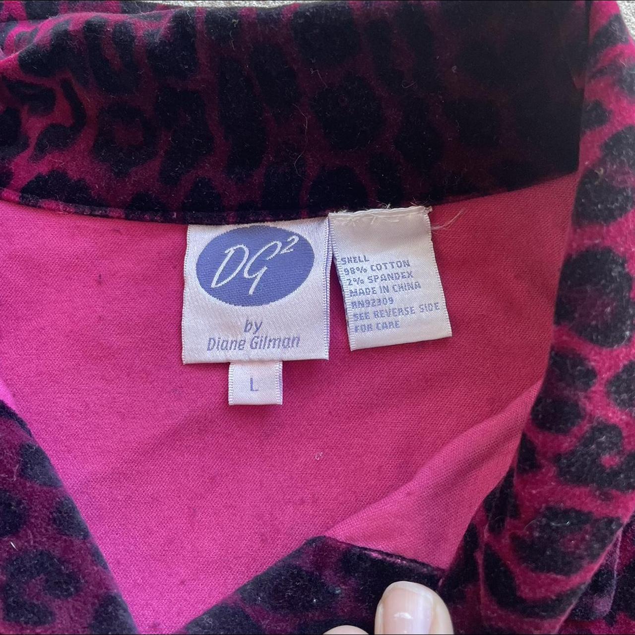 Dark pink leopard print blazer Reminds me of the... - Depop