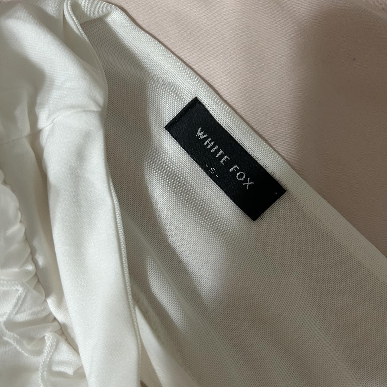 White fox set!!!! Skirt is SMALL top is XS but both... - Depop