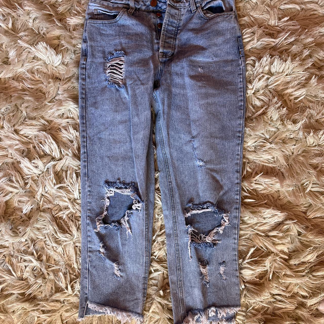 Blue toast jeans Size small Never worn I thrifted... - Depop