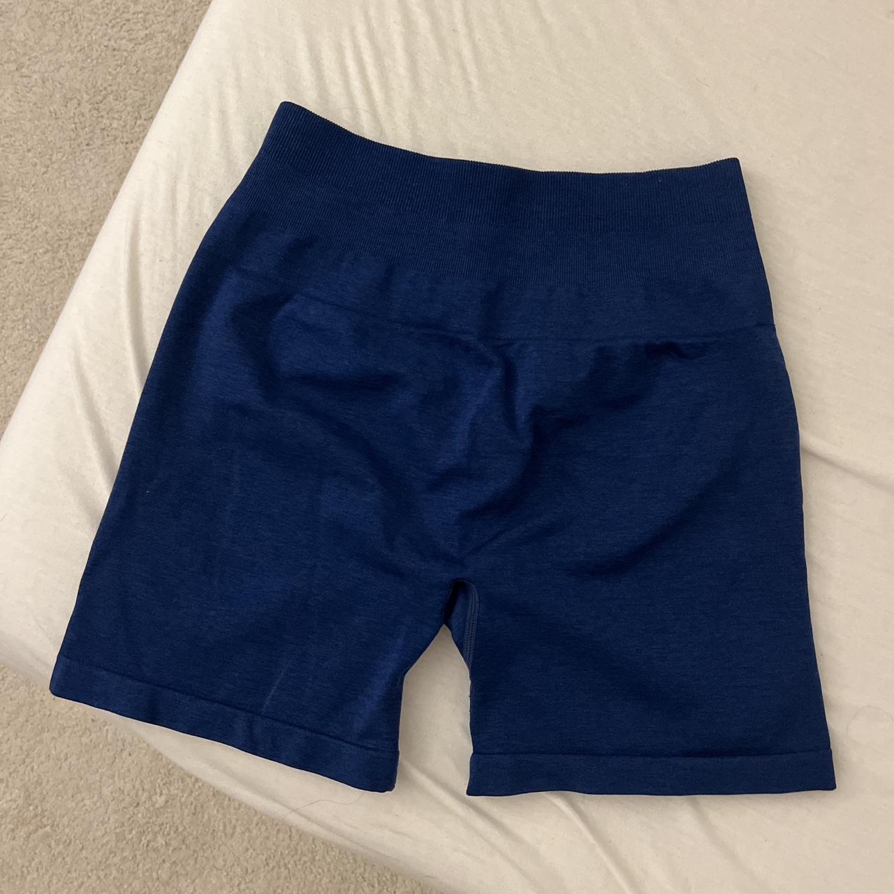 navy blue celer shorts 🤍 - makes the butt look good... - Depop