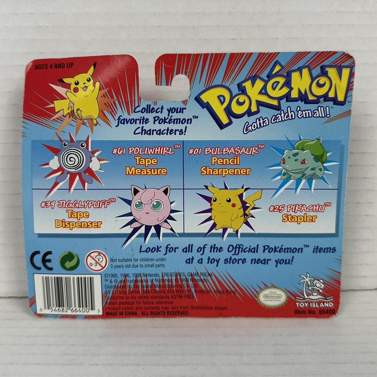 Vintage Pokémon Stationery Set Clip Magnet Eraser... - Depop