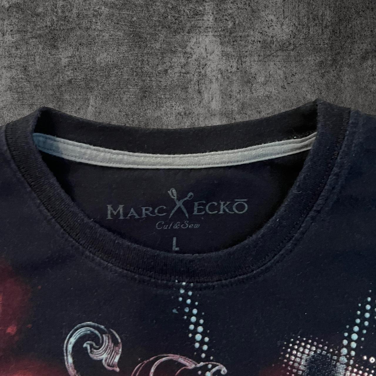 Y2K Marc Ecko Grunge Tee Size Large No flaws FREE... - Depop