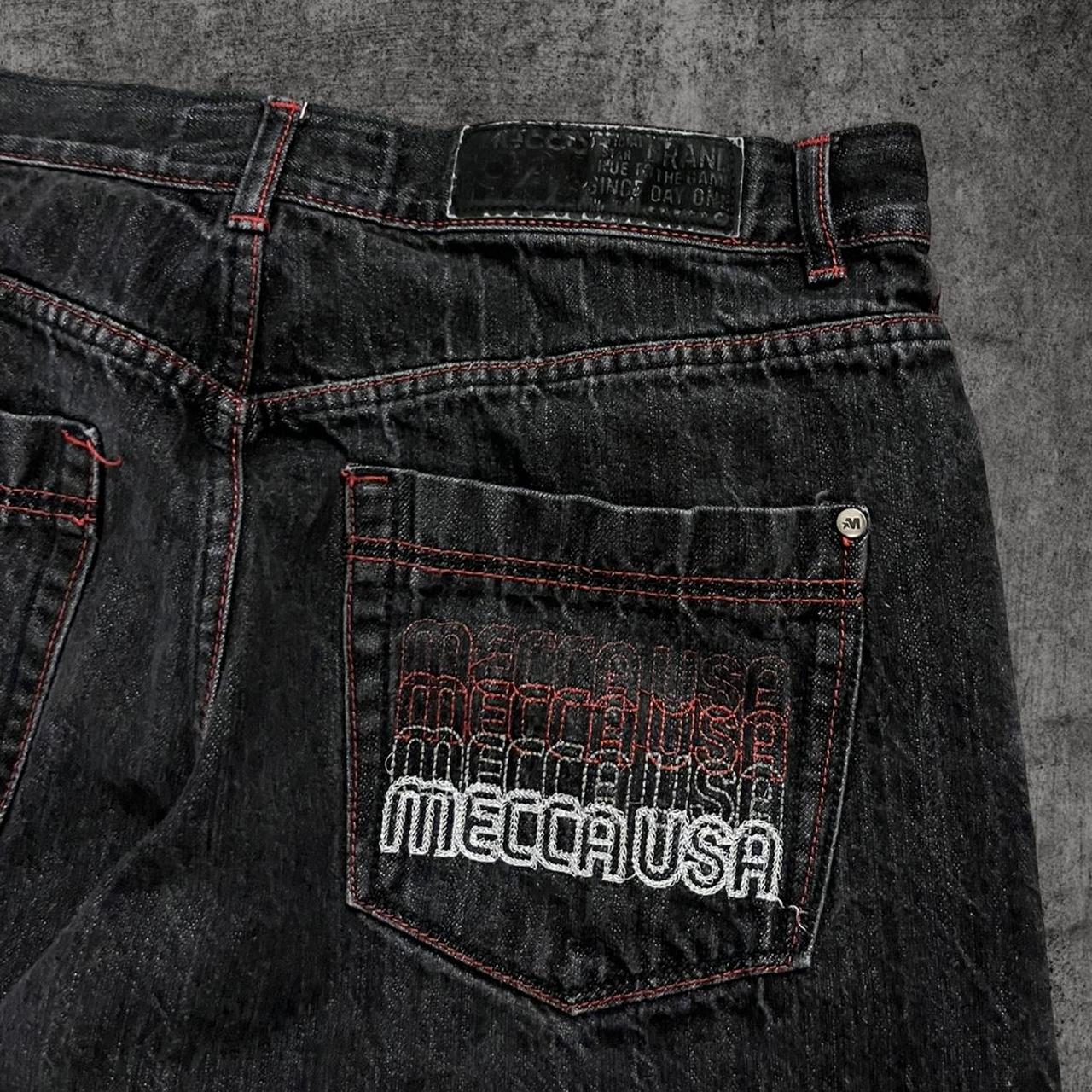 Y2K Baggy Skater Mecca Jeans Size 36 Inseam:... - Depop