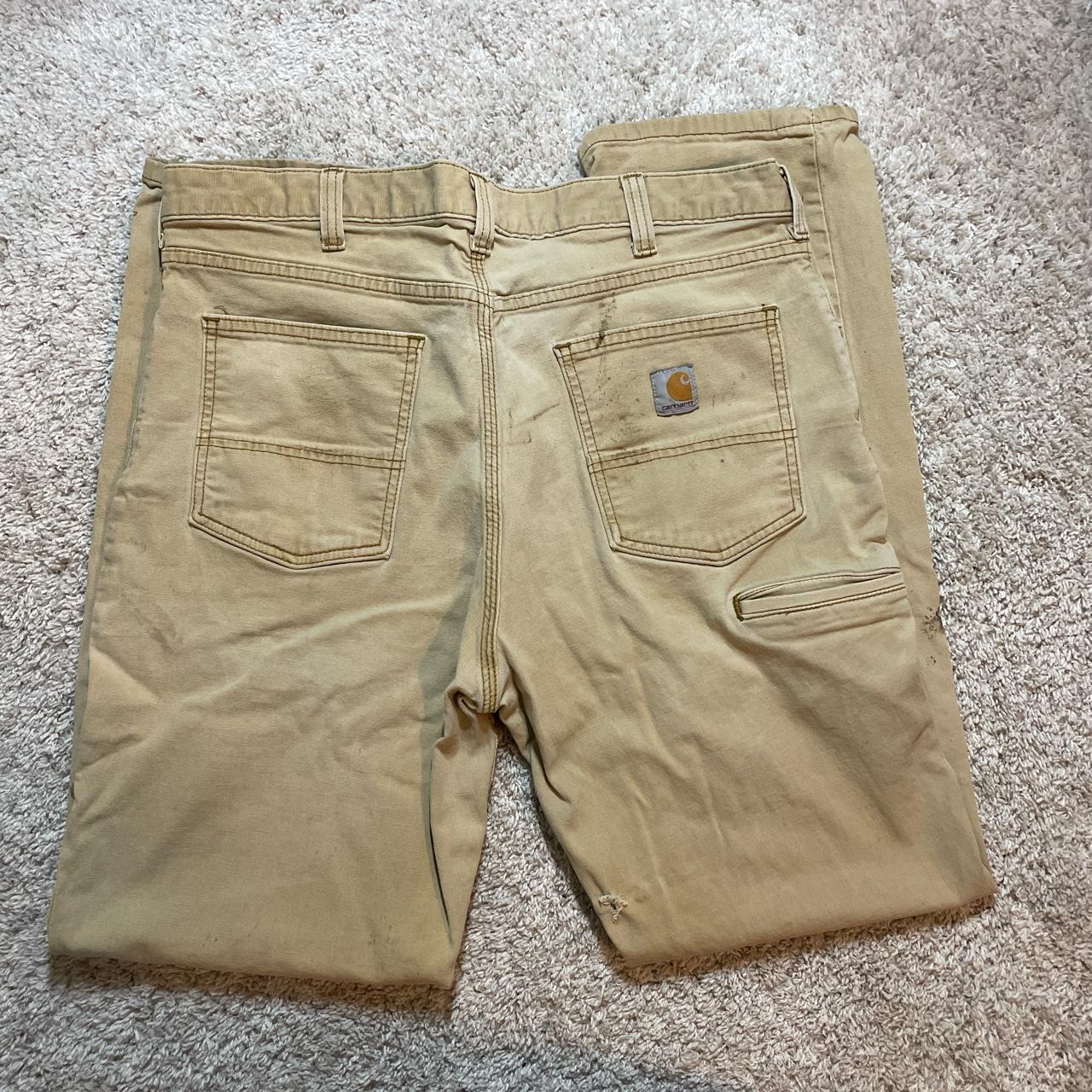 Carhartt carpenter pants great wear 38x34 fits like... - Depop