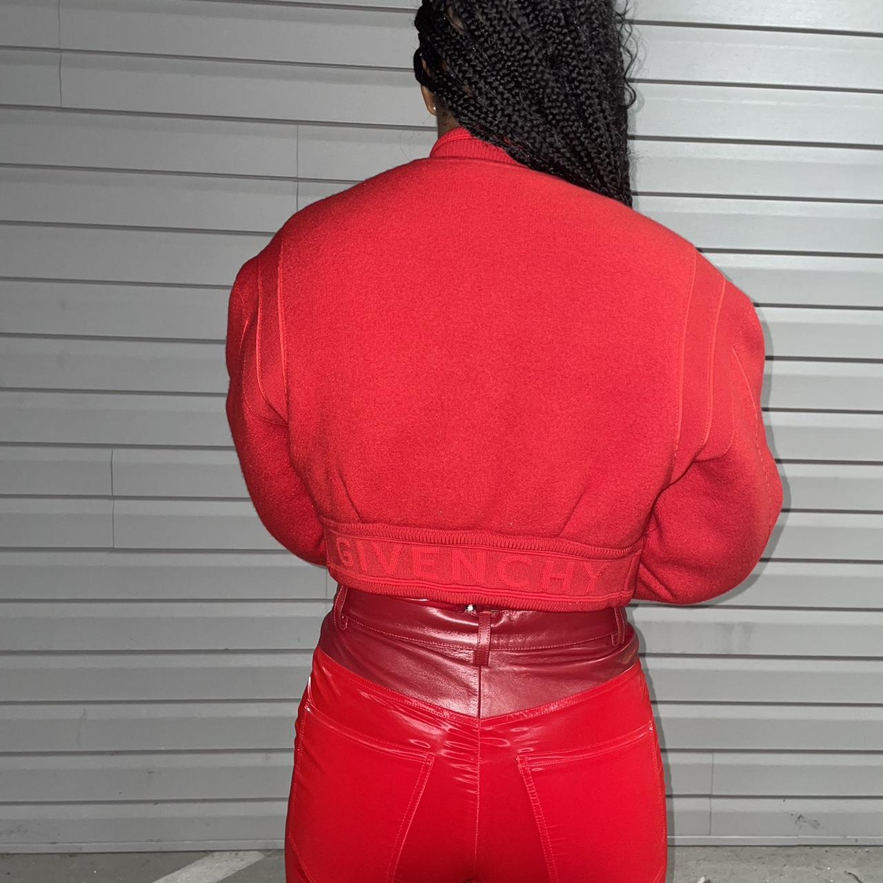 Givenchy Women's Red Jacket | Depop