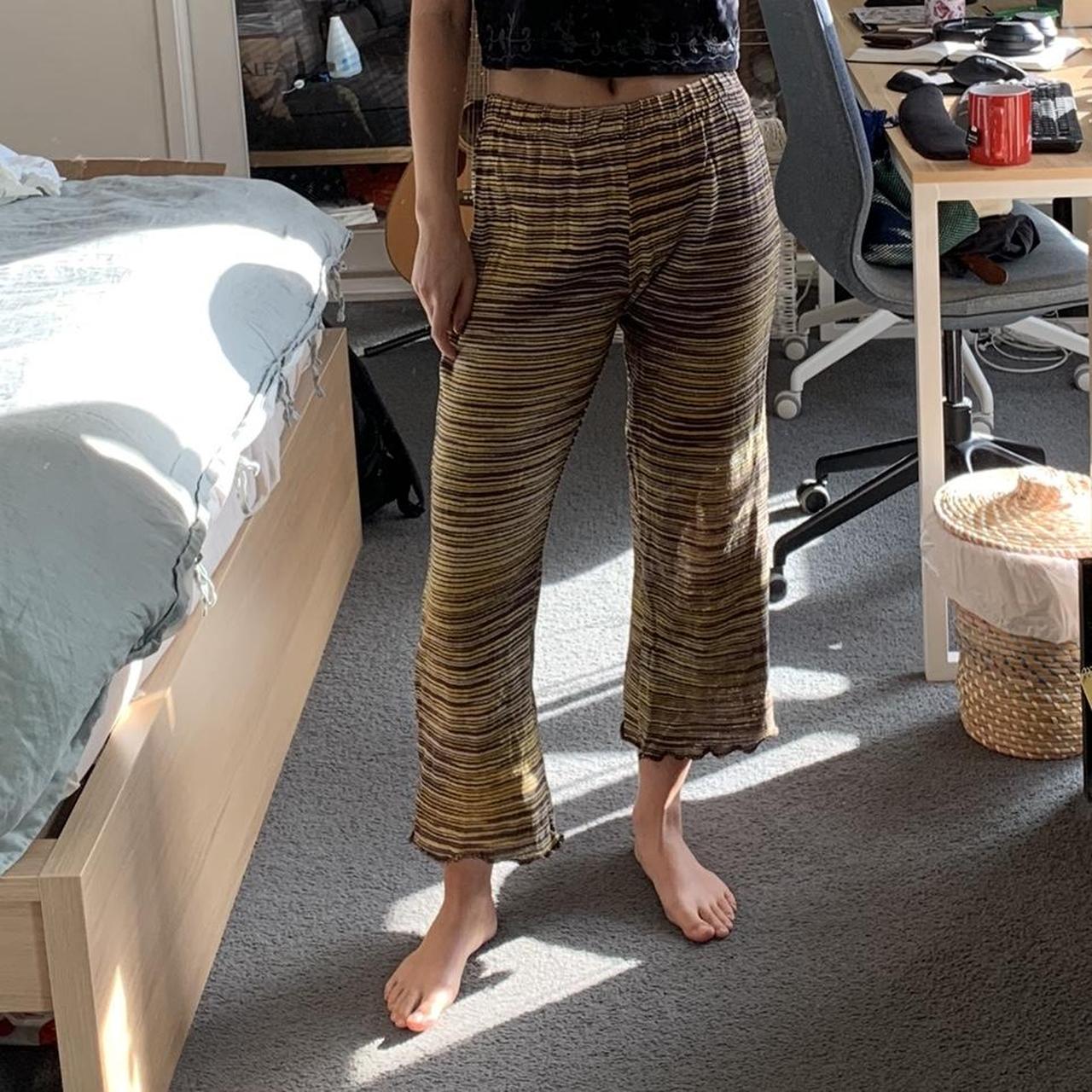 Tree of life pants (size S/M) Super cute summer... - Depop