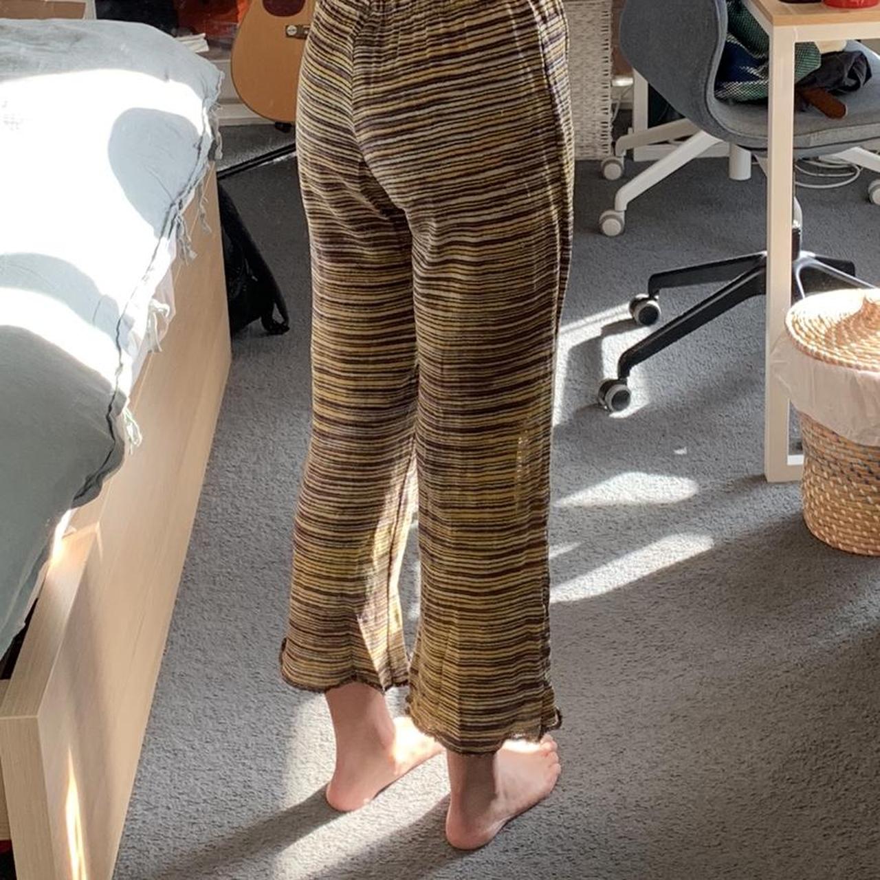 Tree of life pants (size S/M) Super cute summer... - Depop