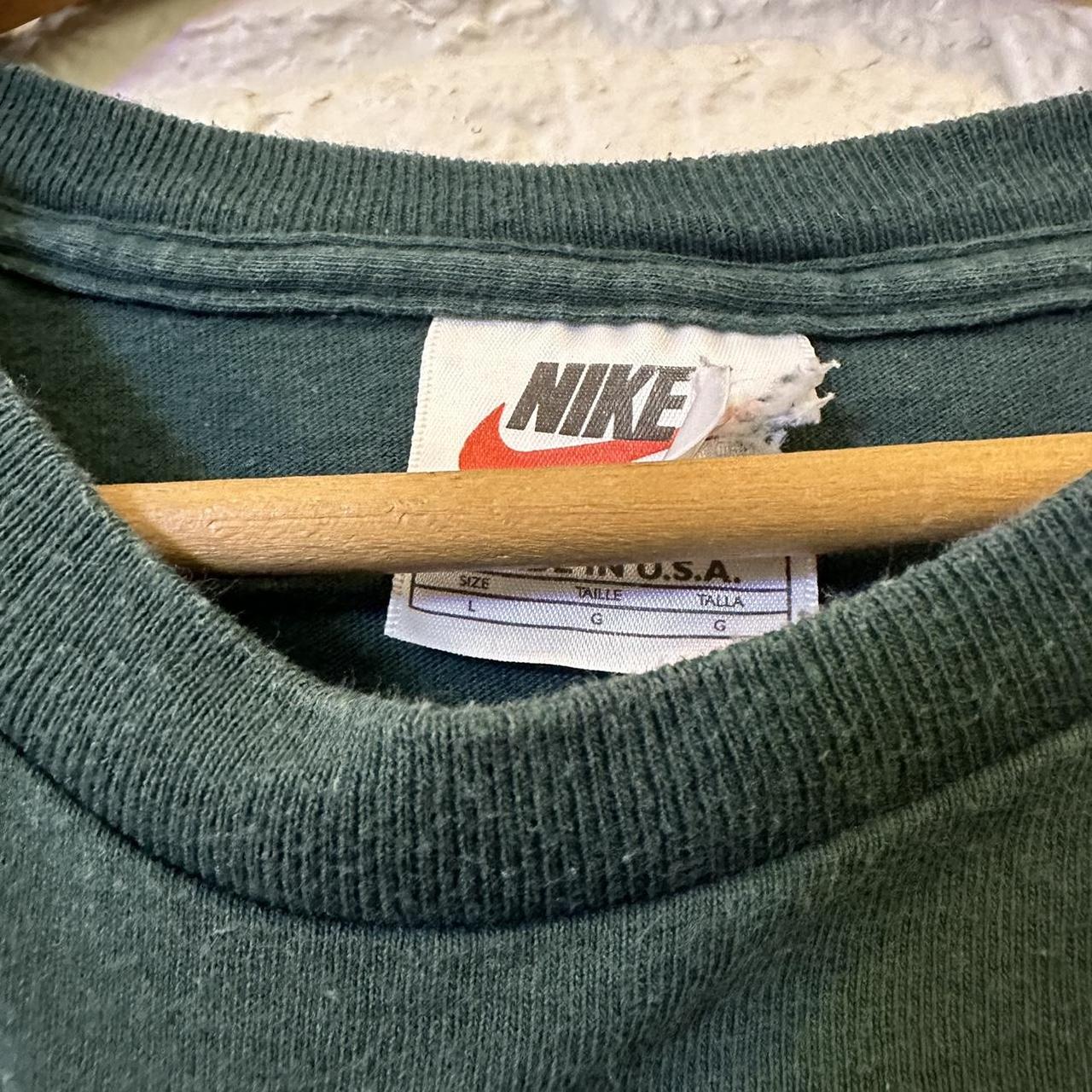 Vintage Red Tag 90s Nike Essential Tee Condition Good - Depop