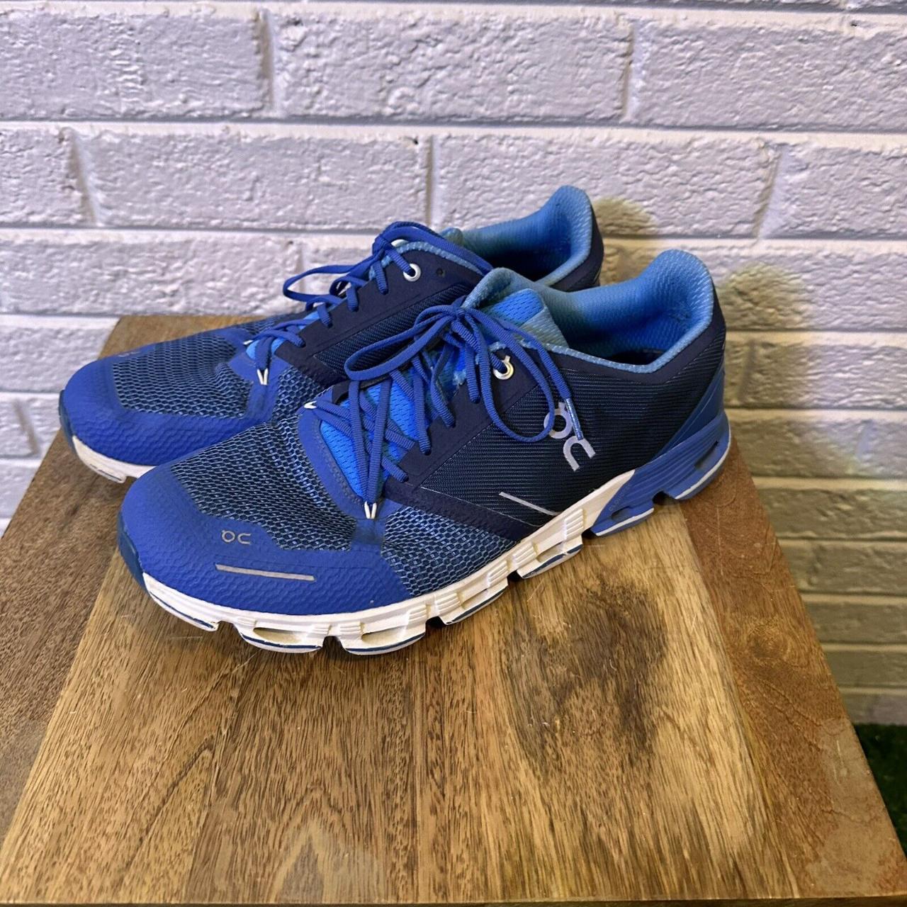 On Cloud Cloudflyer Mens Size 12 Blue Athletic Road... - Depop