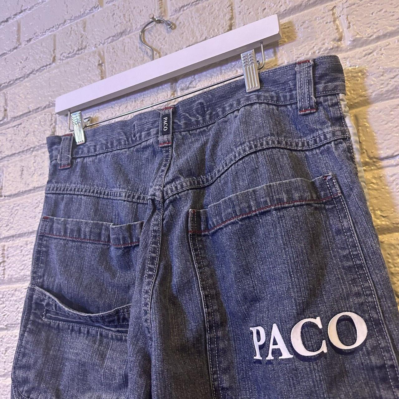 Vintage Paco Jeans Mens 34x32 Carpenter Baggy Skater... - Depop