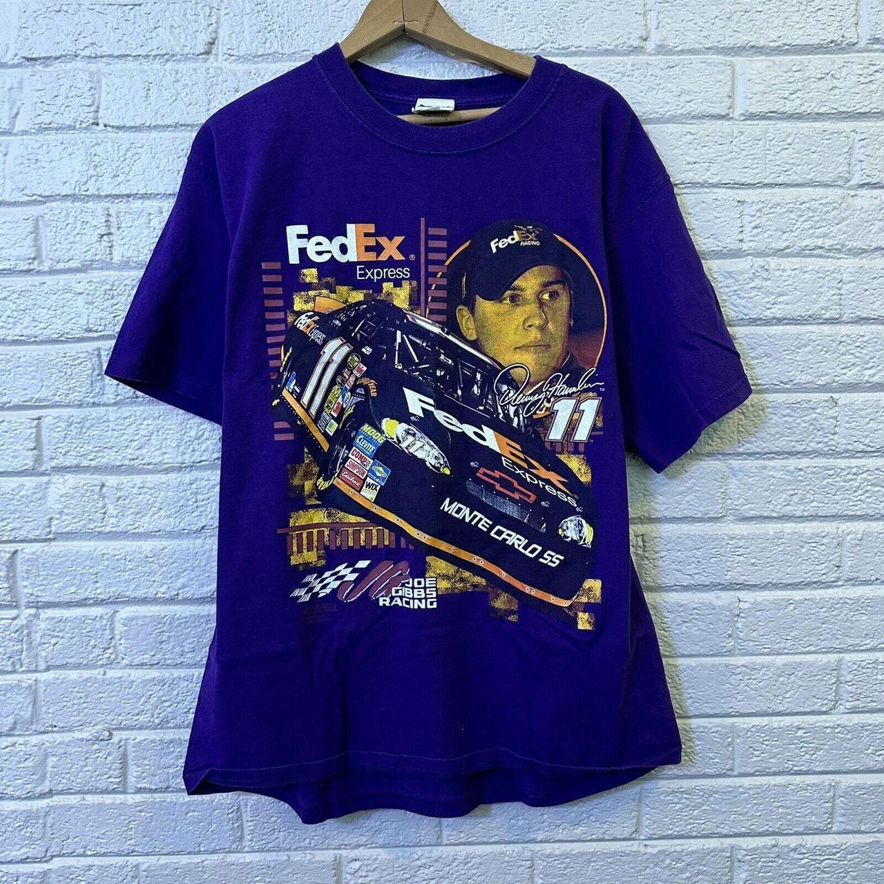 FedEx Racing NASCAR T-Shirt Jason Leffler #11 ... - Depop