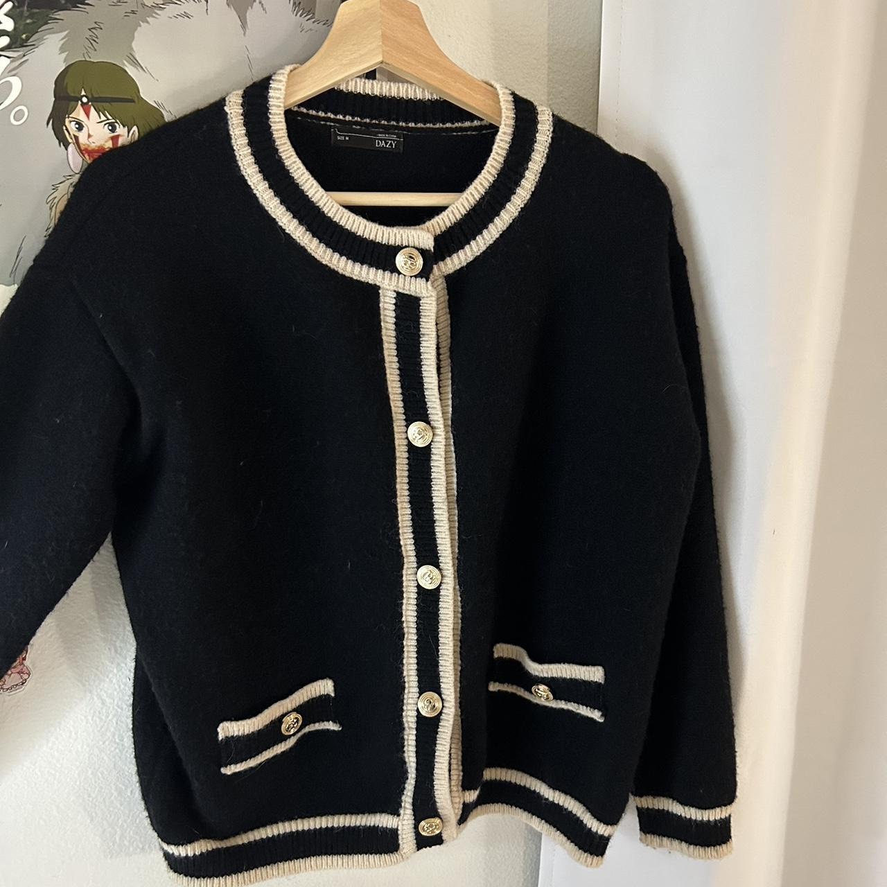 preppy academic kdrama varsity soft jacket with... - Depop