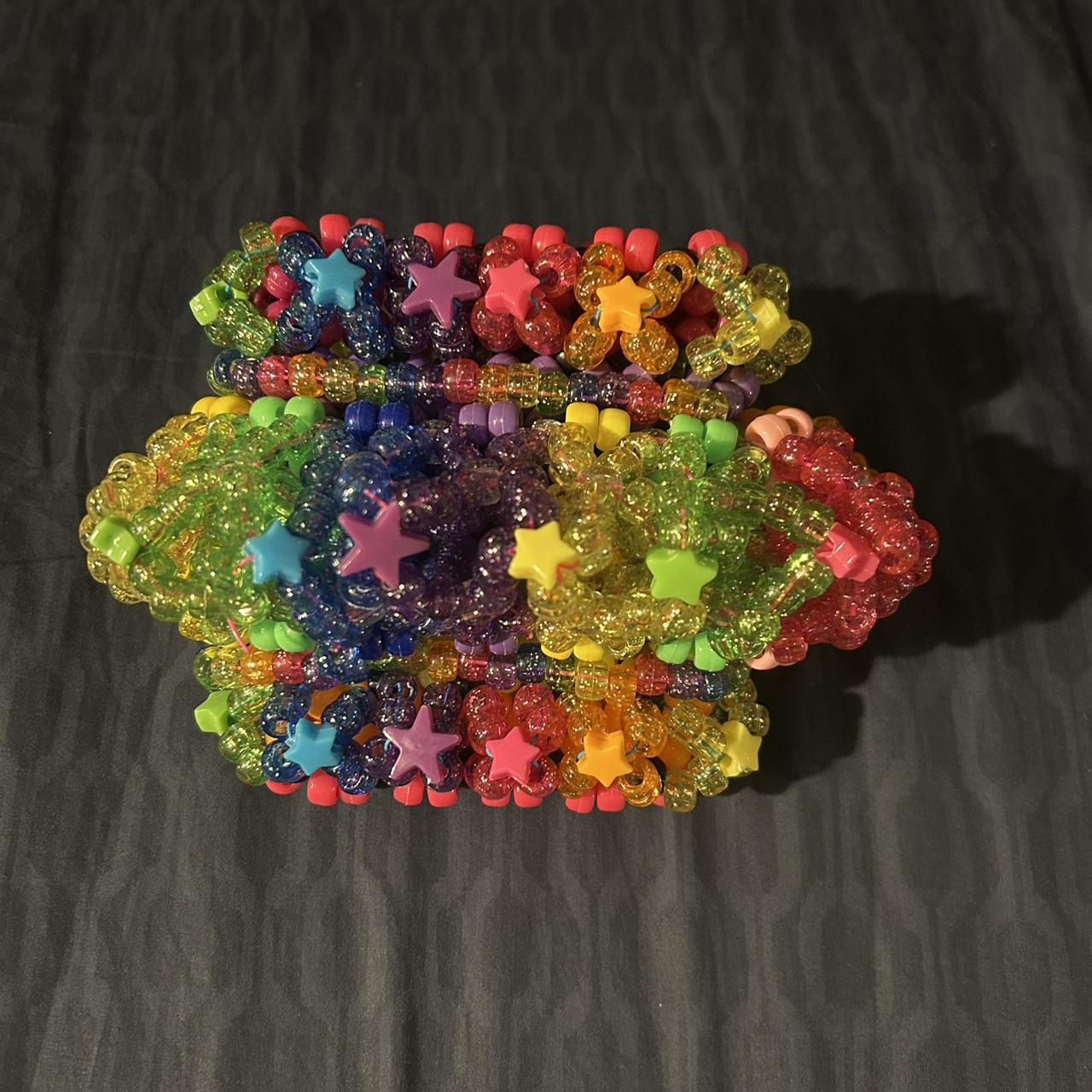 Rainbow kandi, epic rotator cuff, 4 pieces | Depop