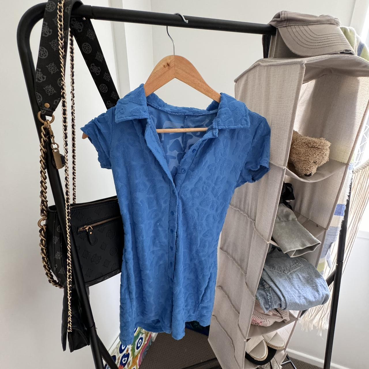 💙 Sopha Dopha Blue Towel Playsuit Size 6 💙 Haven’t... - Depop