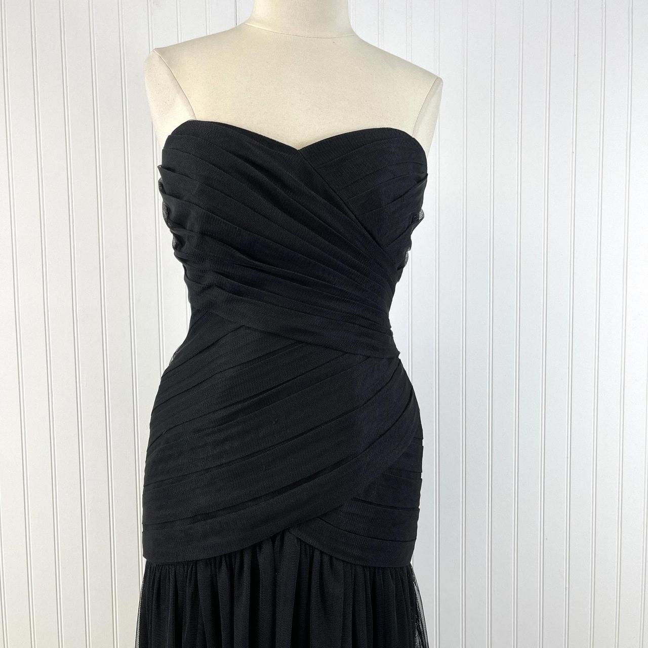 White Vera Wang Mermaid Gown Dress Womens 8 Tulle... - Depop