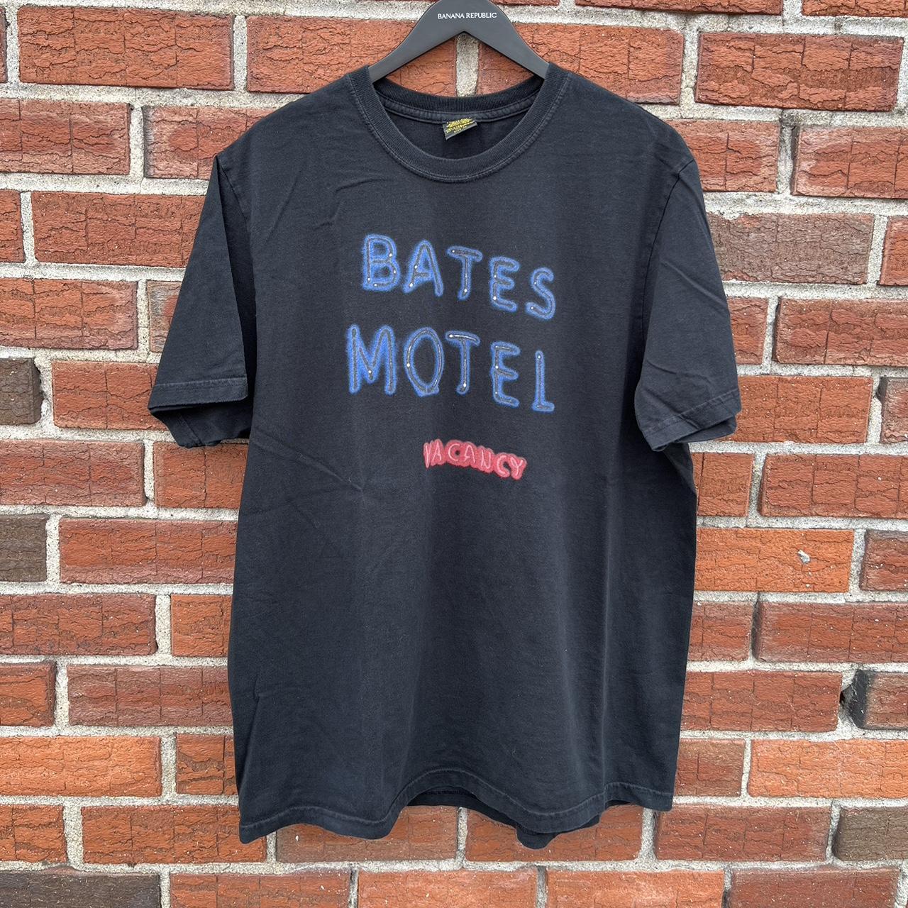 Vintage Bates Motel Shirt Psycho Horror Movie Promo... - Depop