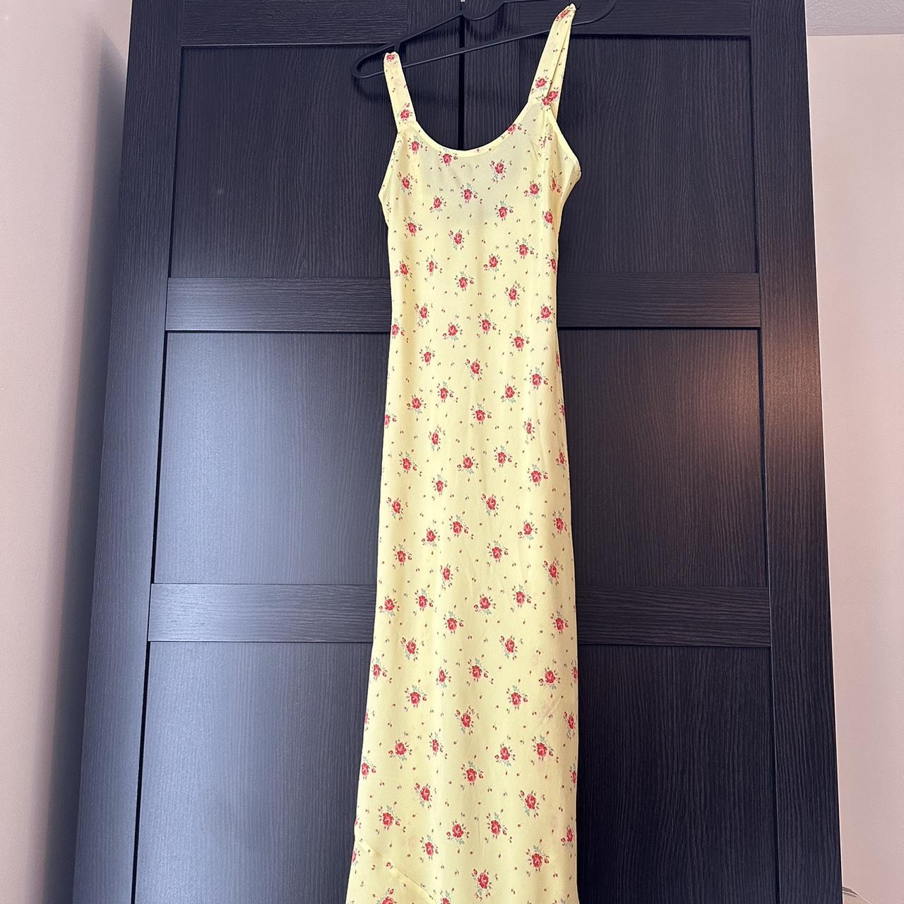 Yellow floral Realisation Par Dress! The Allegra -... - Depop