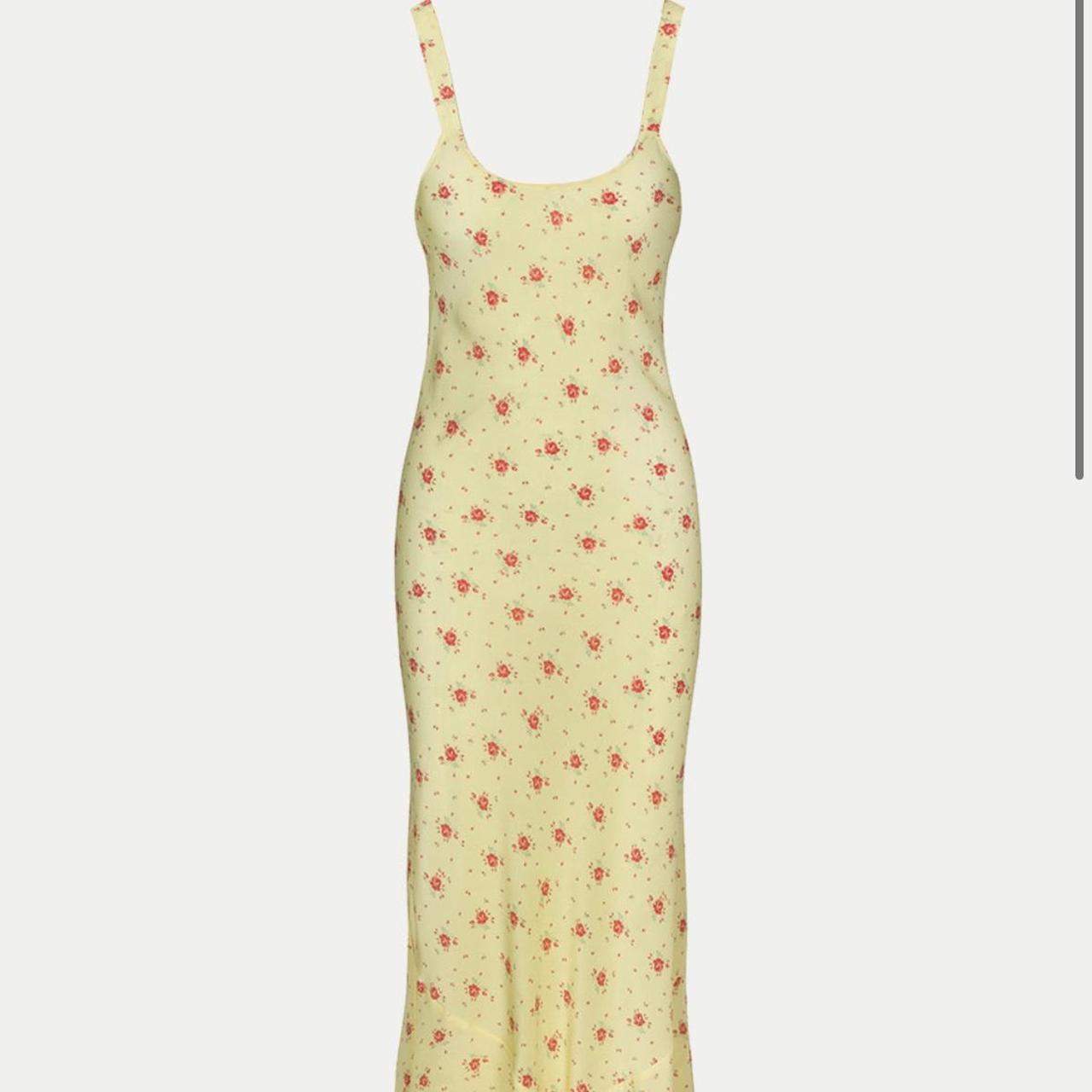 Yellow floral Realisation Par Dress! The Allegra -... - Depop