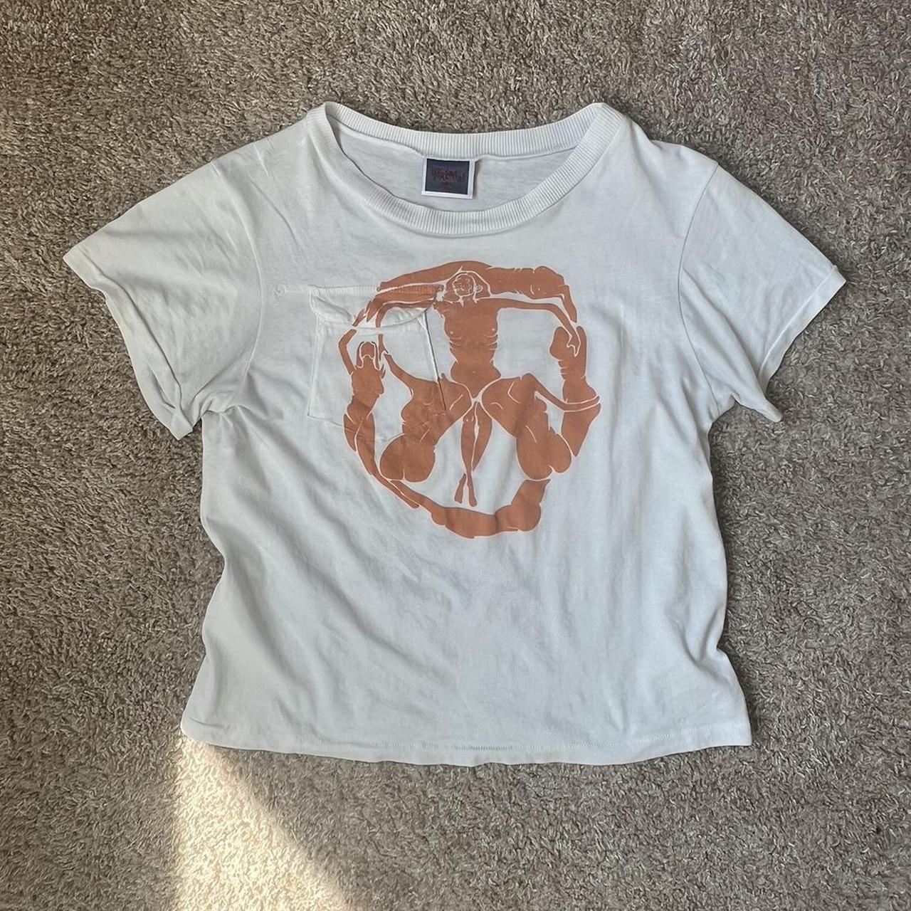 yuremane baby tee shirt from second drop size... - Depop