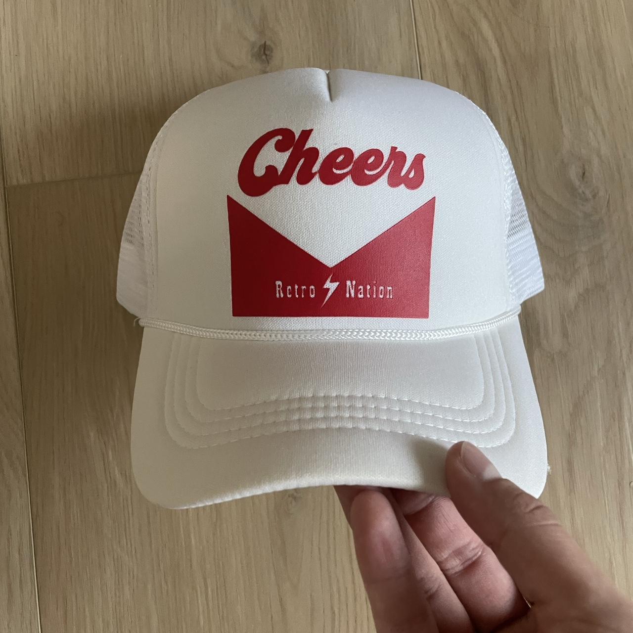 Retro Nation “CHEERS” hat. Red + white colorway.... - Depop