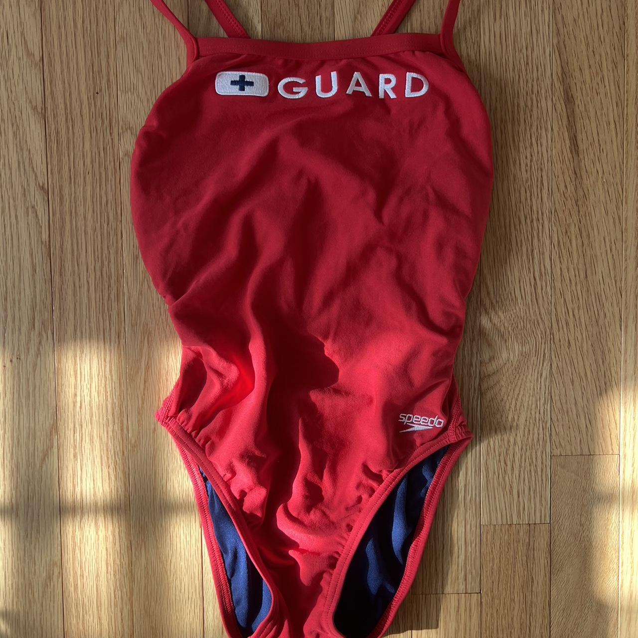 LIKE NEW Speedo lifeguard suit size 30 (fits like 28) - Depop