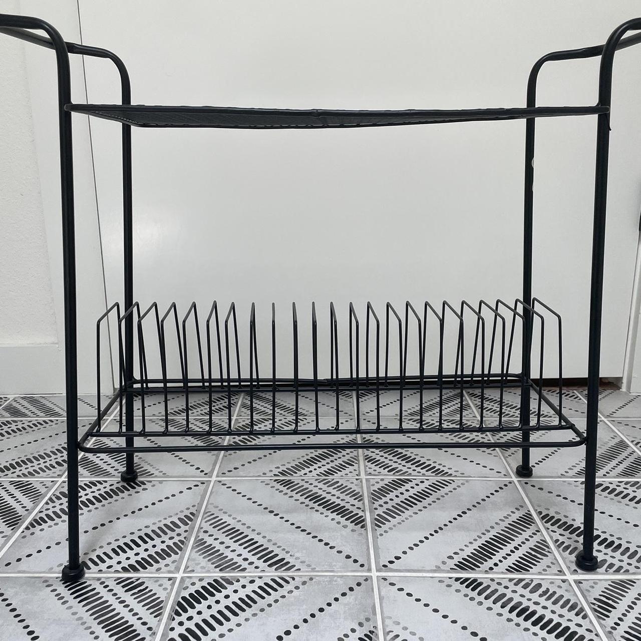 Urban Outfitters record player stand and vinyl... - Depop