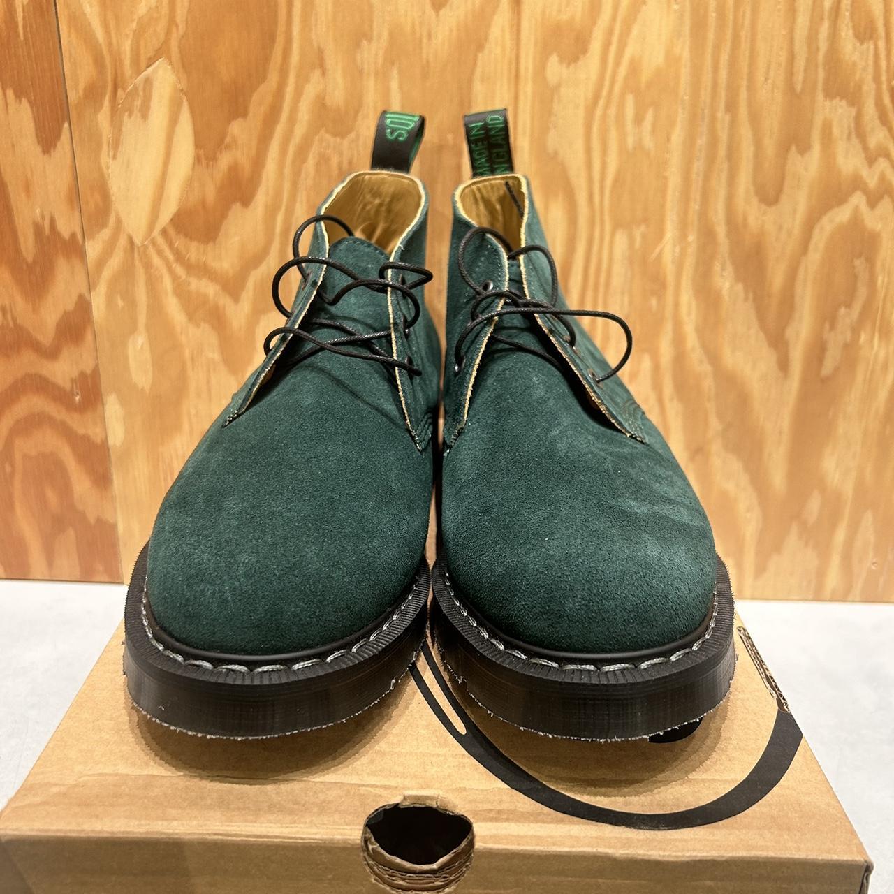 Noah x Solovair Chukka Boot Suede Dark Green Size... - Depop