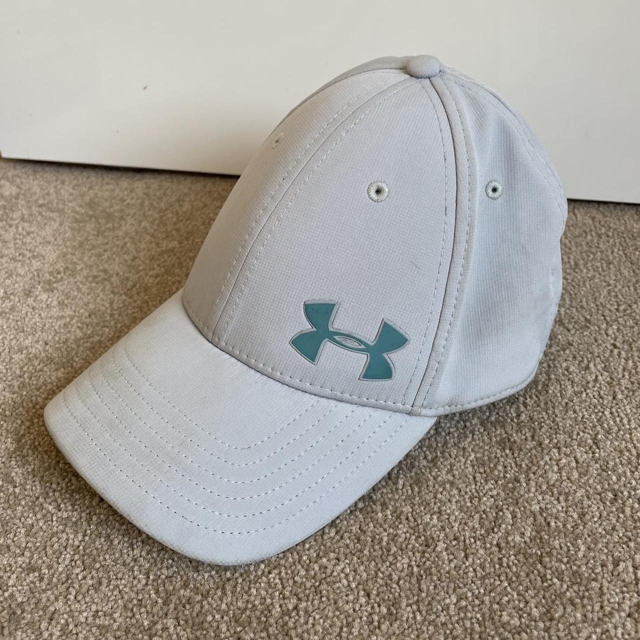 Men's Under Armour Grey Baseball Cap Golf Hat UA... - Depop