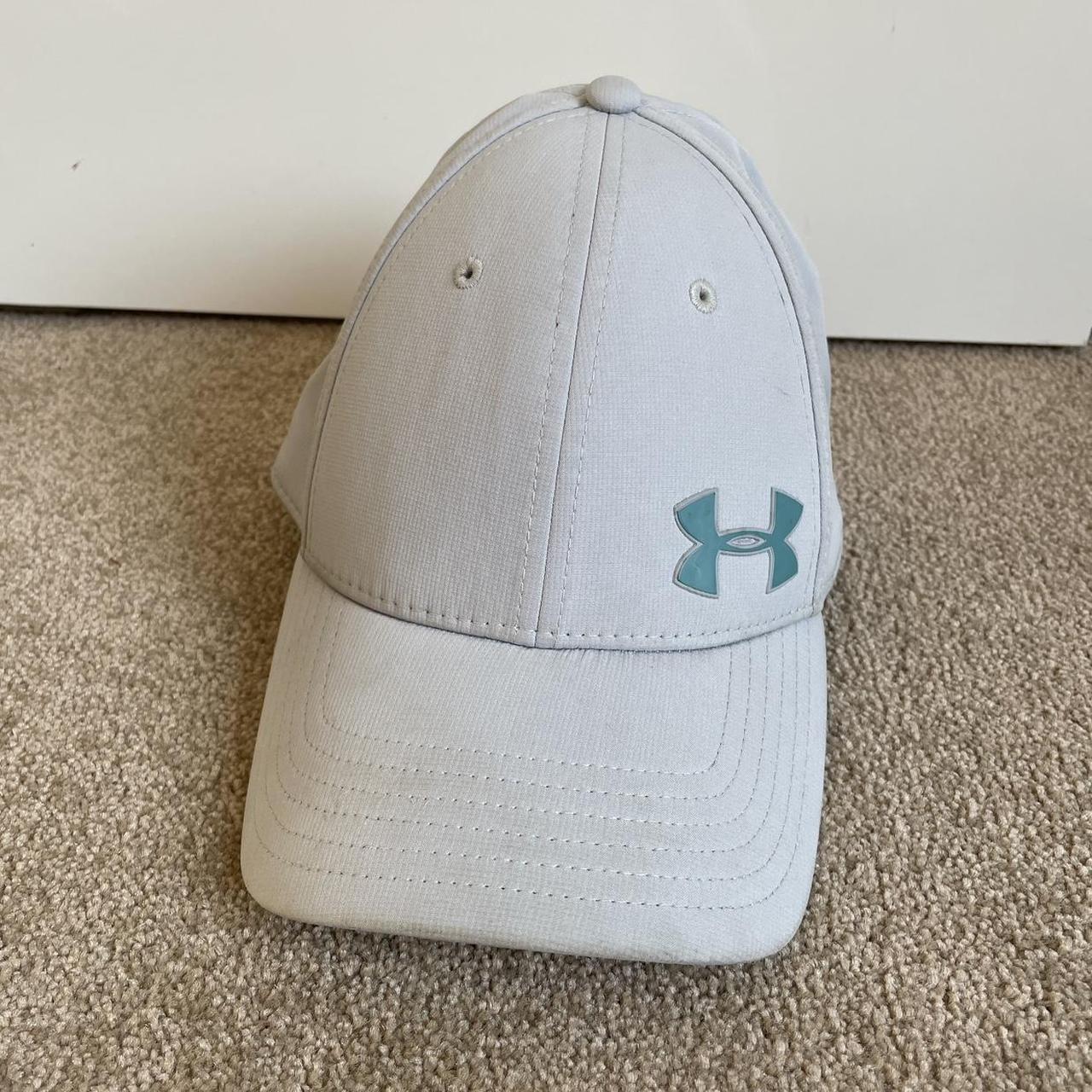 Men's Under Armour Grey Baseball Cap Golf Hat UA... - Depop