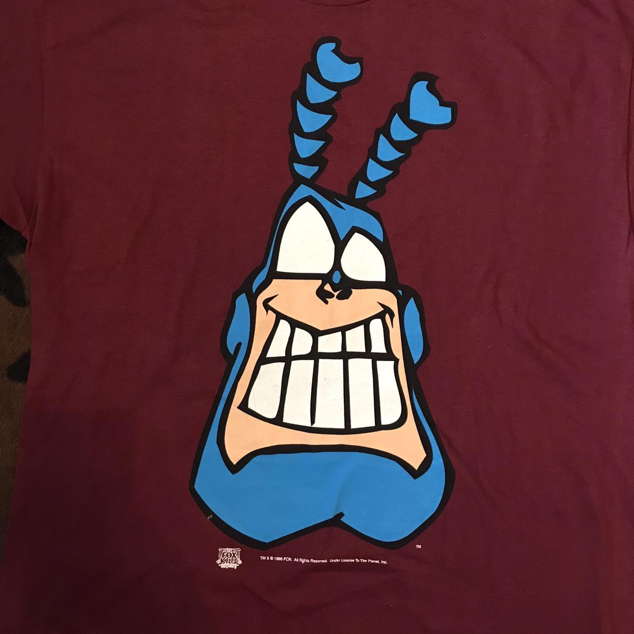 Vintage 90’s The Tick Shirt Pit to pit:... - Depop