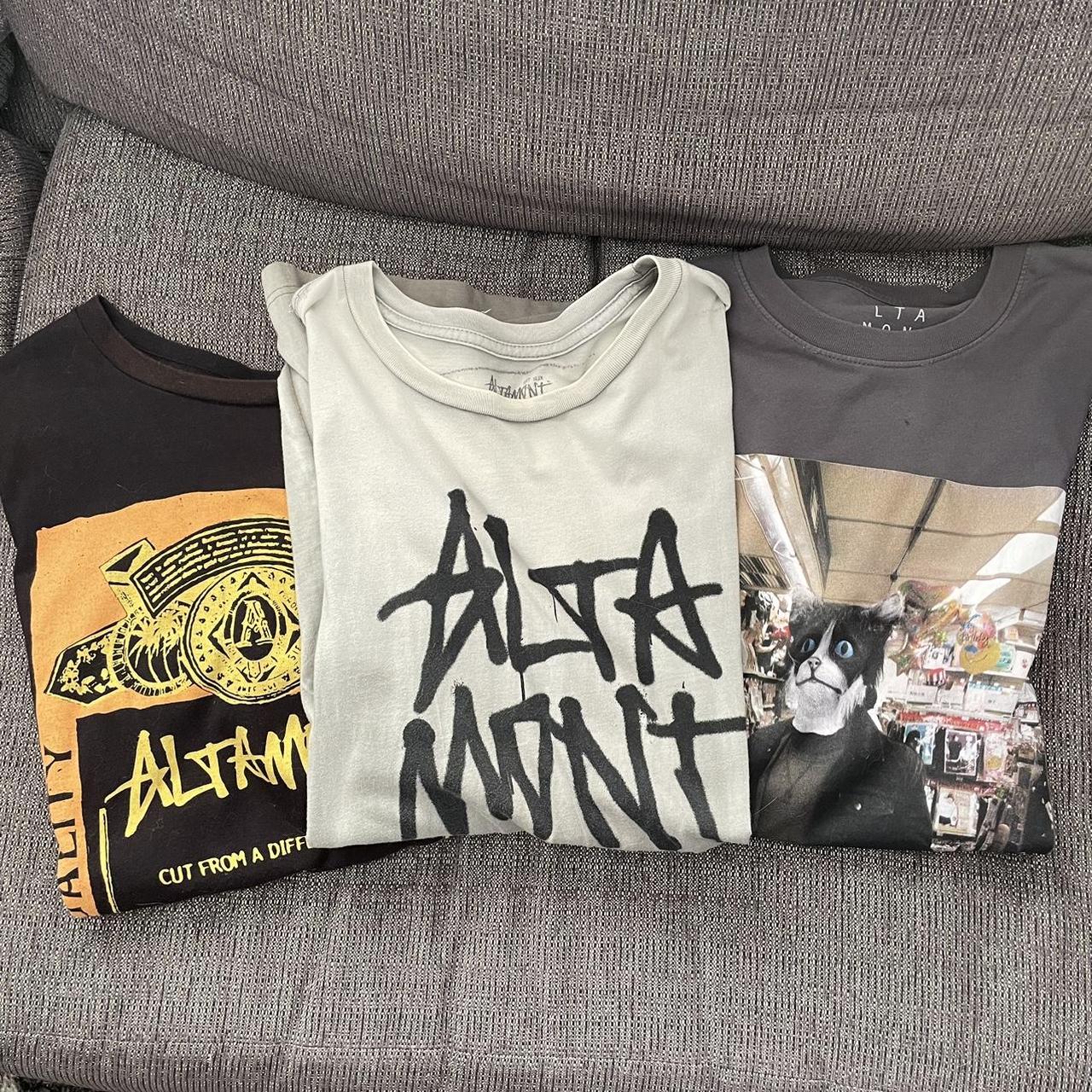 3 Altamont tees - Depop