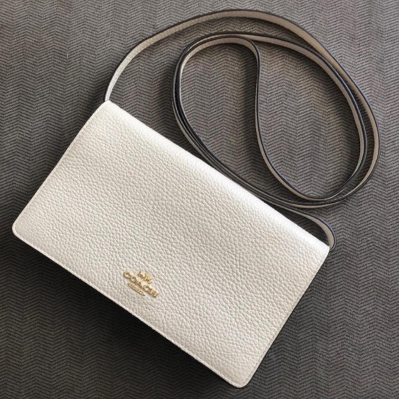 Coach Foldover crossbody bag ~color... - Depop