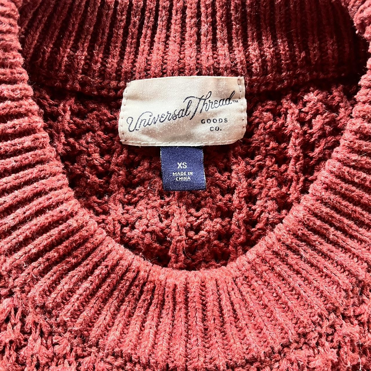 super cute rust colored sweater from universal... - Depop