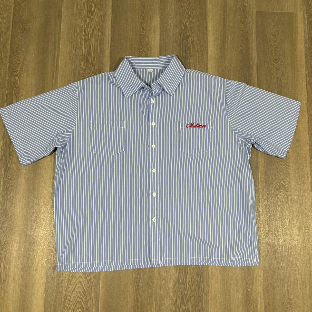 Mutimer Work Shirt Size Large Boxy Cropped fit The... | Depop