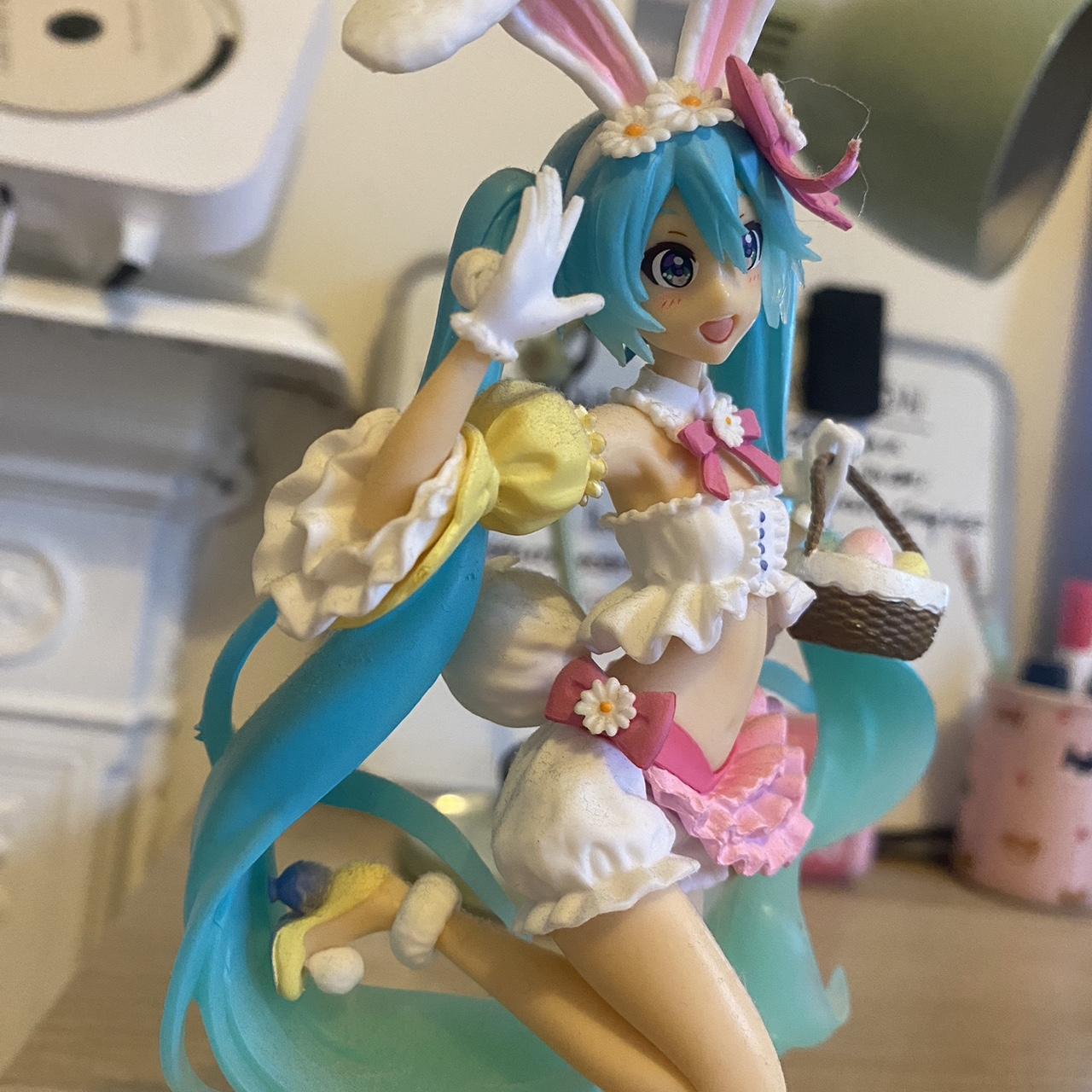 knock off of taito easter bunny hatsune miku anime /... - Depop