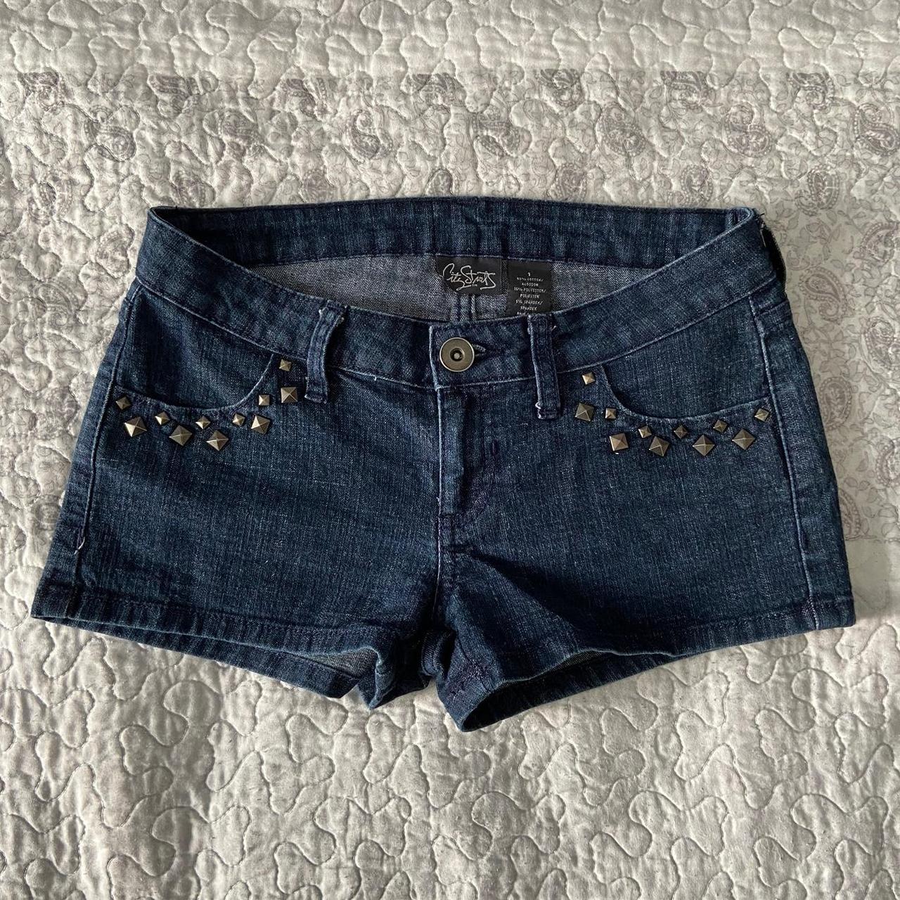 Japanese Y2k Indie Sleaze Gyaru Tumblr Navy Dark... | Depop