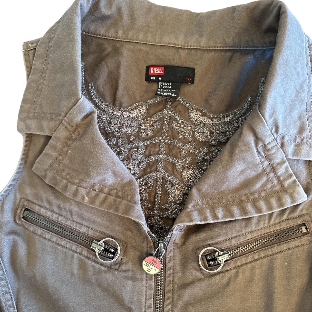 sickest rare vintage diesel utility cargo midi... - Depop