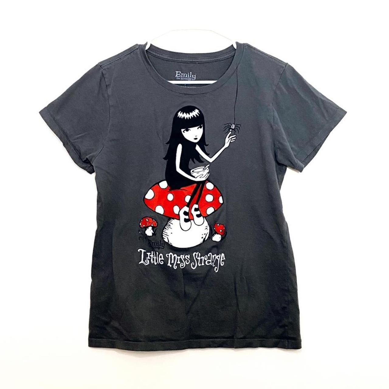 emily the strange graphic tee size L ☆ 100%... - Depop