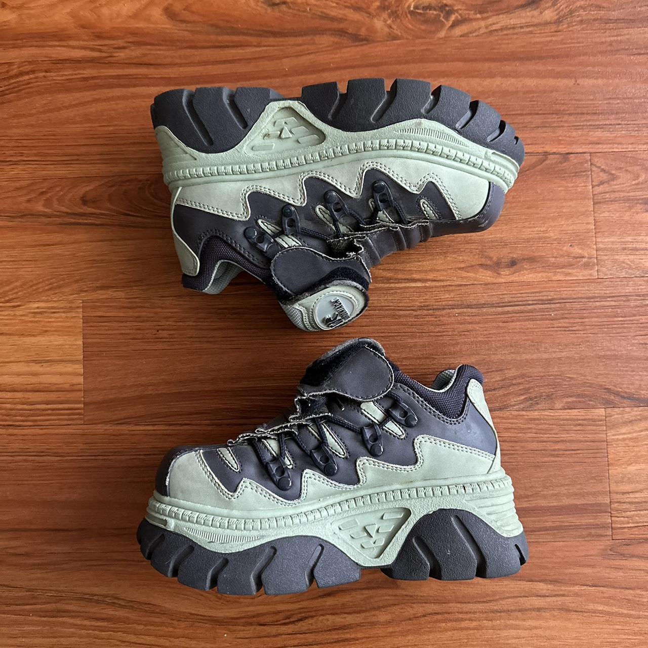 Y2k Blue Gordon Jack Platform Sneakers Super cool... - Depop