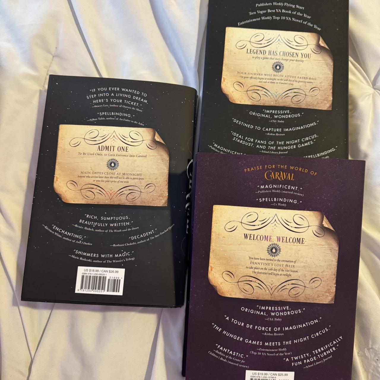 NEW Caraval Trilogy Books - Depop